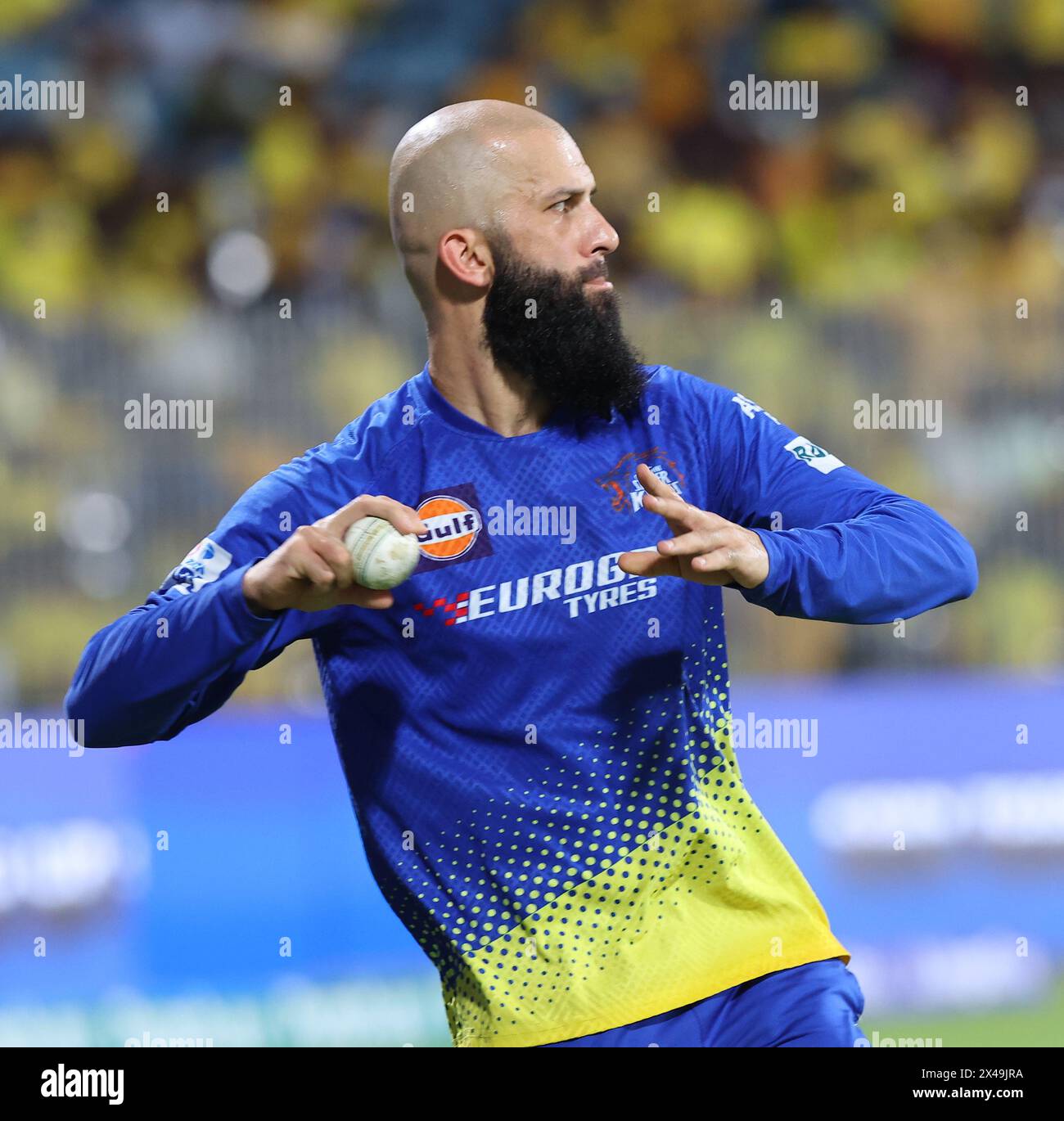 Moeen ali chennai hi-res stock photography and images - Alamy