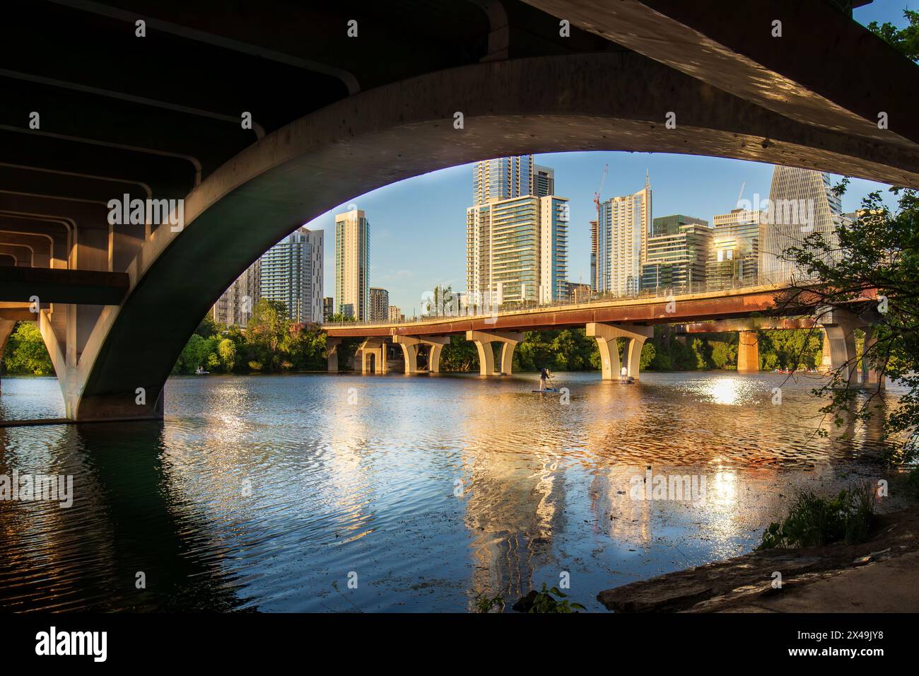 South lamar bridge hi-res stock photography and images - Alamy