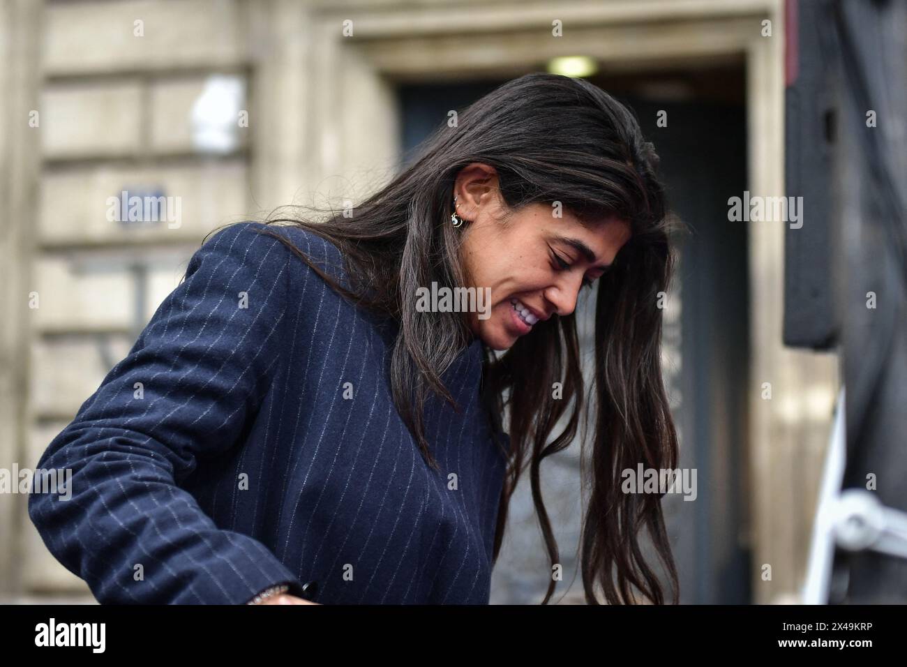 Paris, France. 01st May, 2024. Rima Hassan as members of La France ...