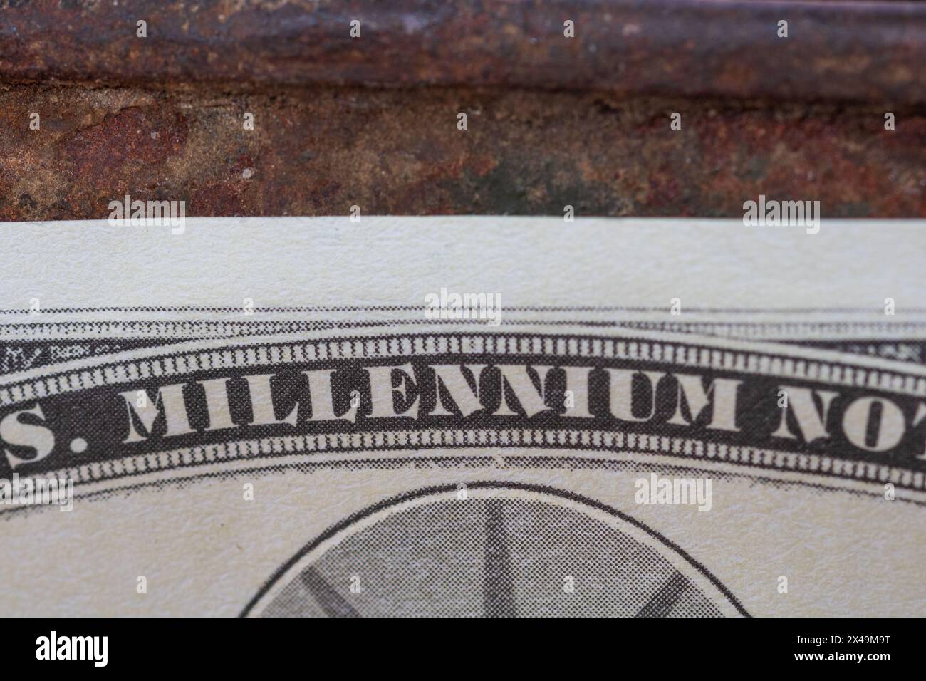 One million dollar bill. US inflation Stock Photo - Alamy