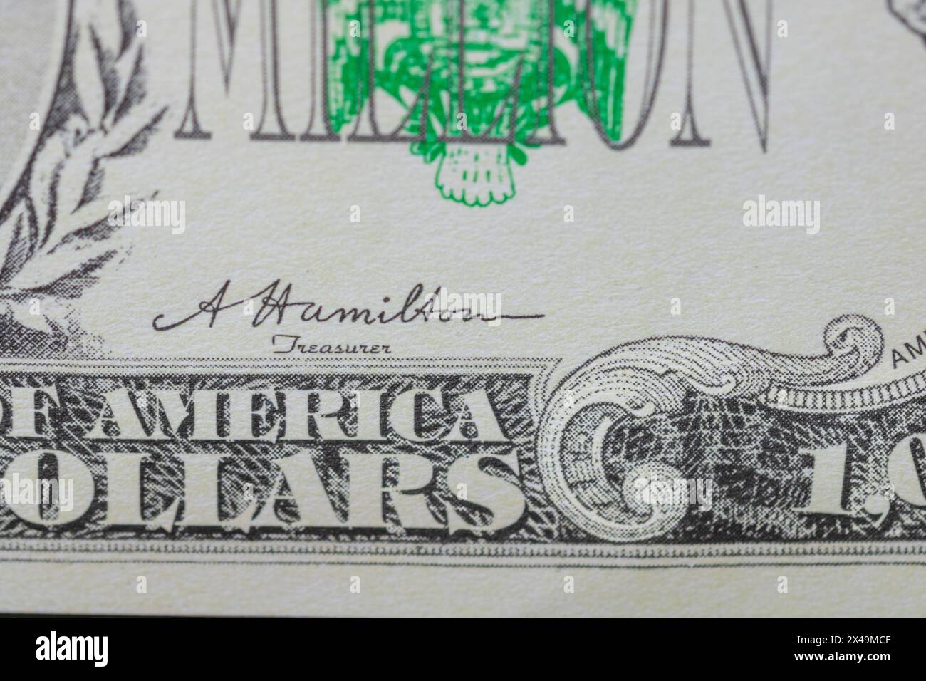 One million dollar bill. US inflation Stock Photo - Alamy