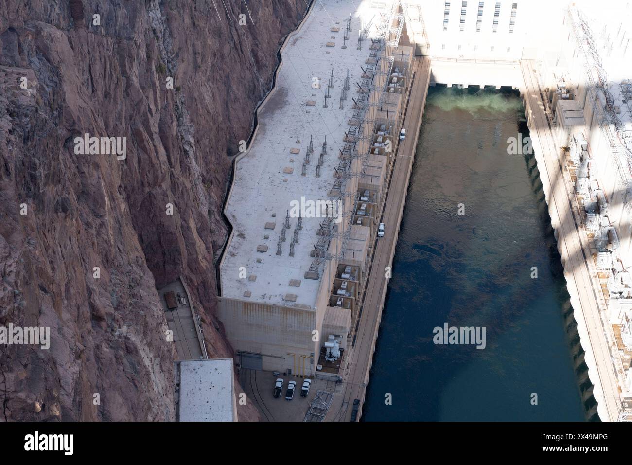 3/17/24, Hoover Dam, Nevada, United States an over view of the Hoover ...
