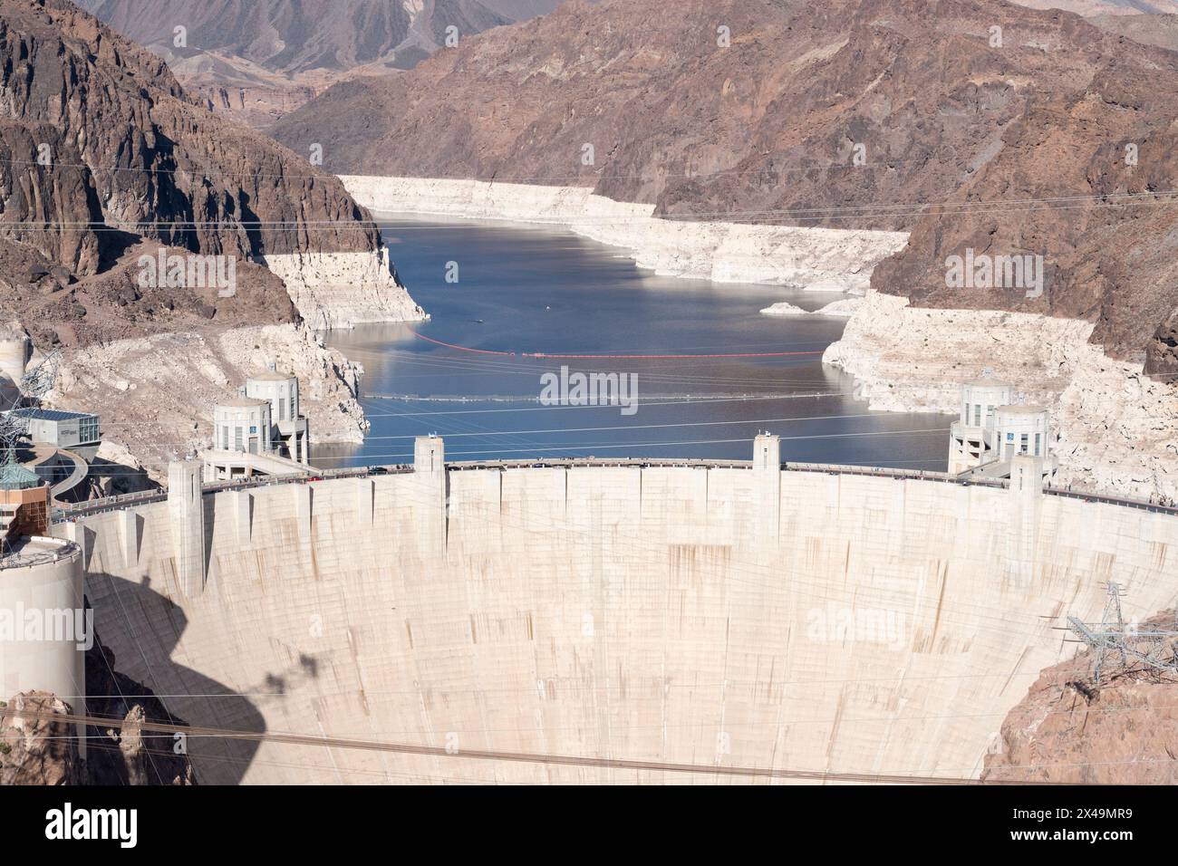 3/17/24, Hoover Dam, Nevada, United States an over view of the Hoover ...
