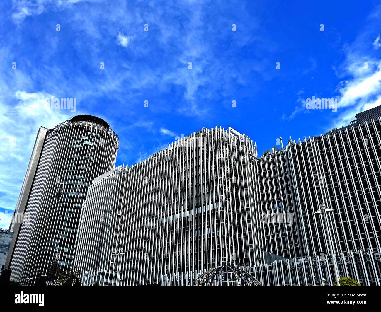 The Picasso Tower, a Skyscraper in the Azca area, Madrid Stock Photo ...