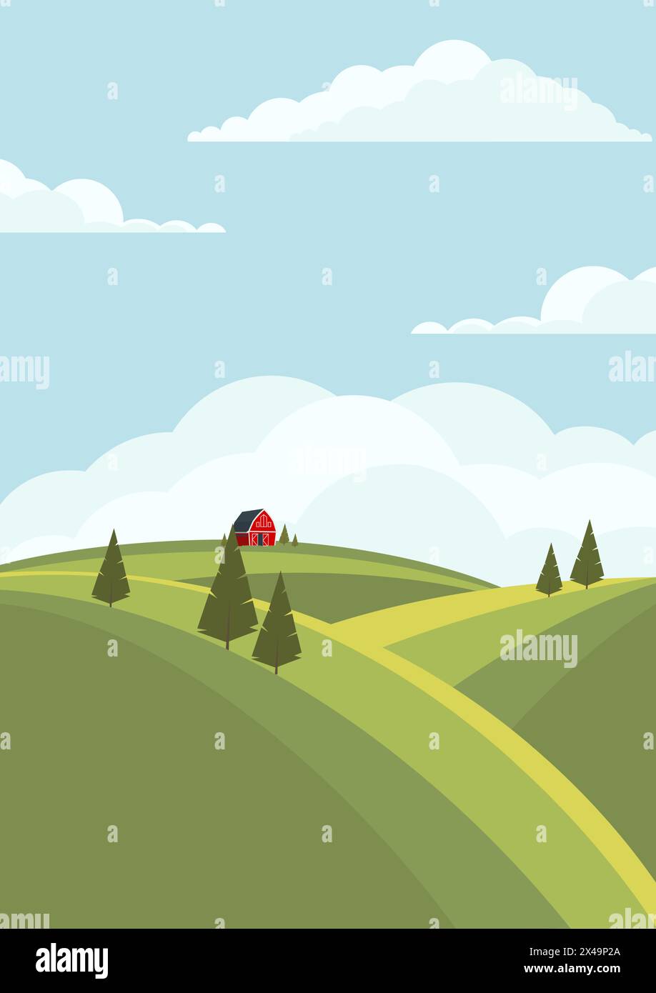 Windy forest Stock Vector Images - Alamy