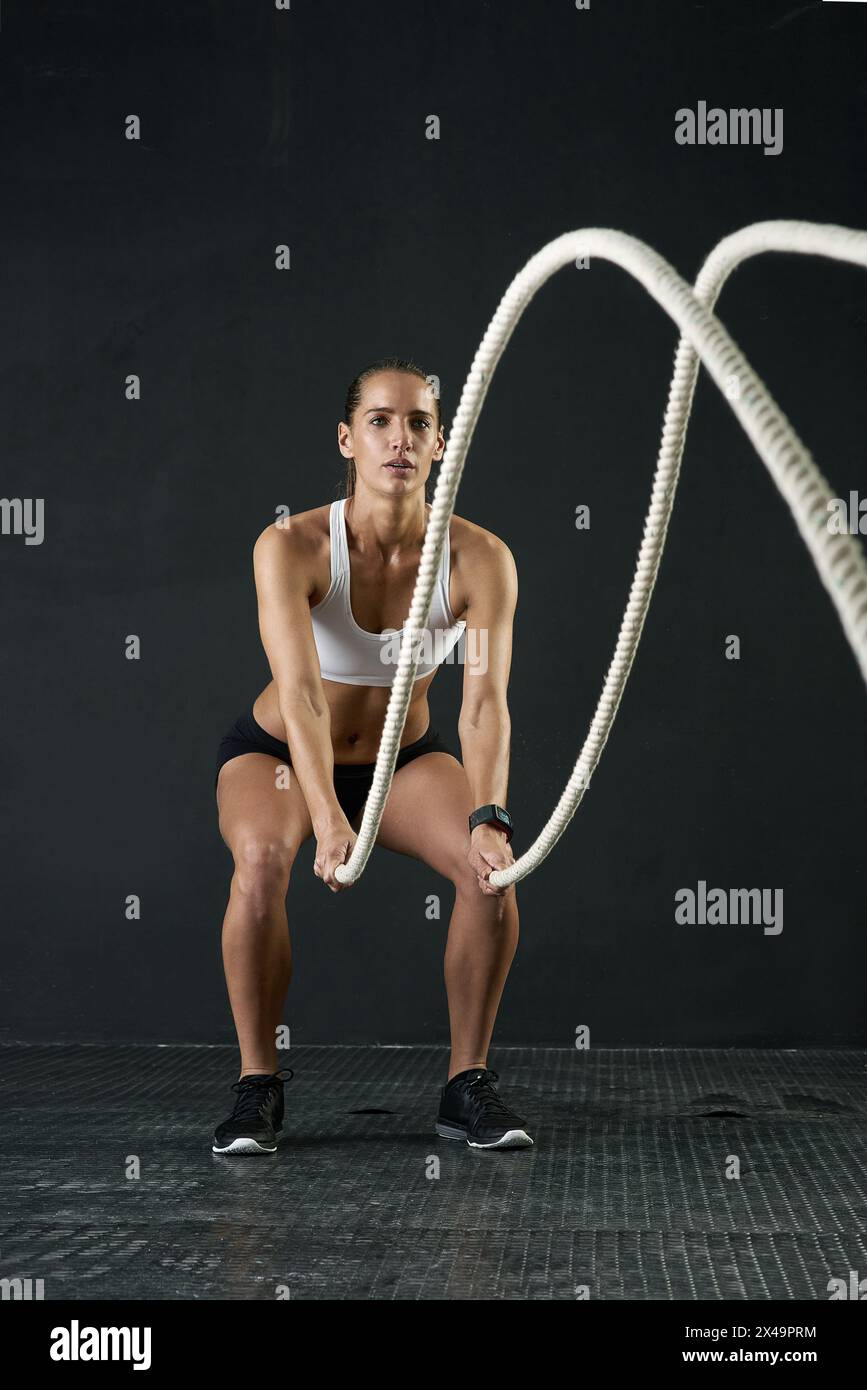 Strong woman act hi-res stock photography and images - Alamy