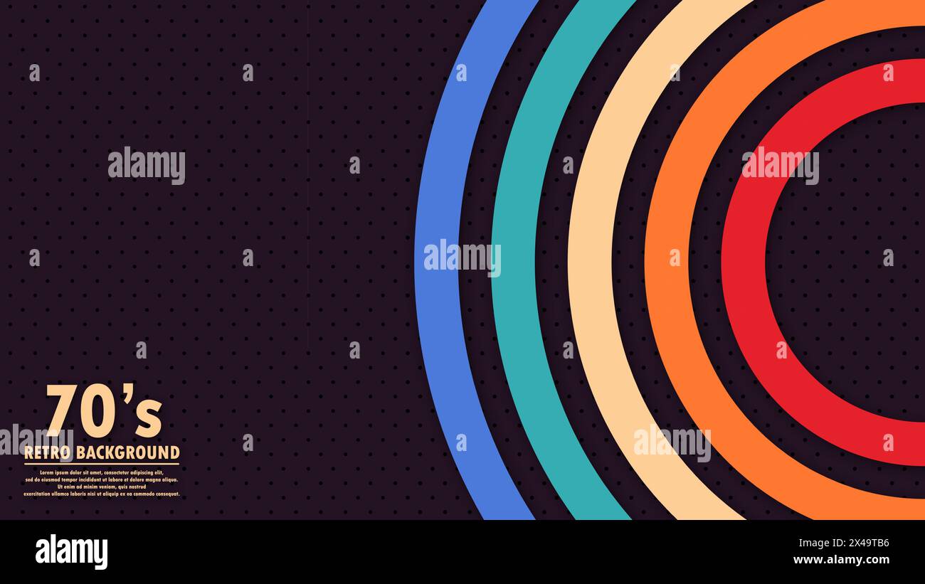 Design in futuristic 1970's 1980's 1960's era line frame retro style ...