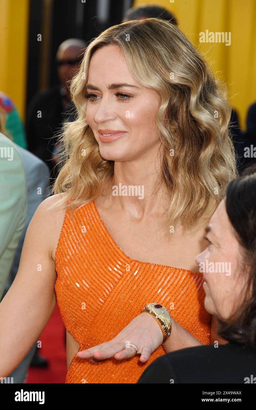 HOLLYWOOD, CALIFORNIA - APRIL 30: Emily Blunt attends the Los Angeles ...
