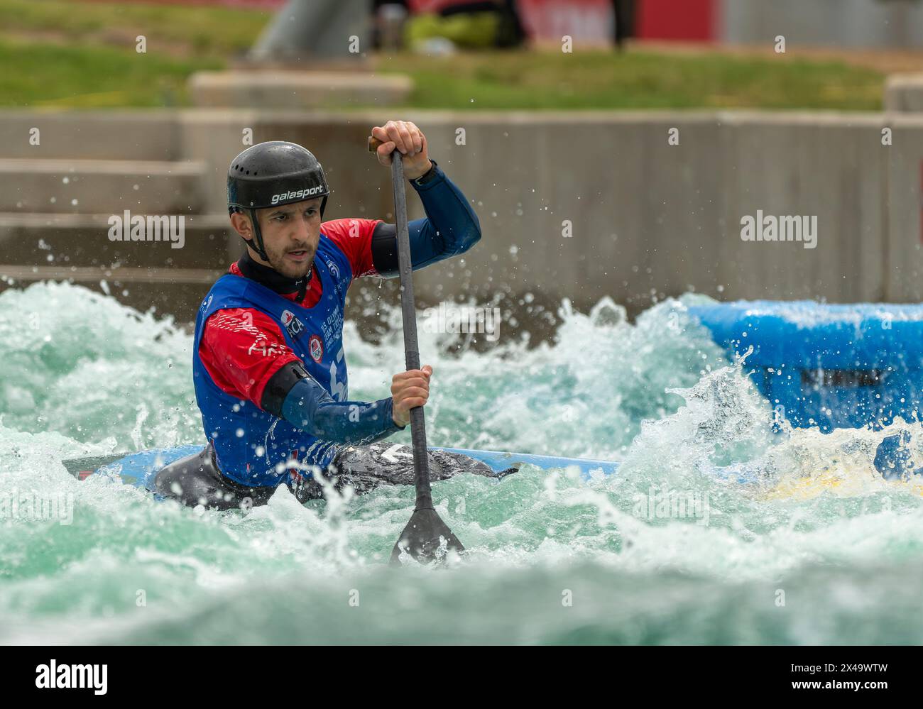 April 26, 2024: Vincent Packer (57) during US Olympic Mens Canoe Team ...