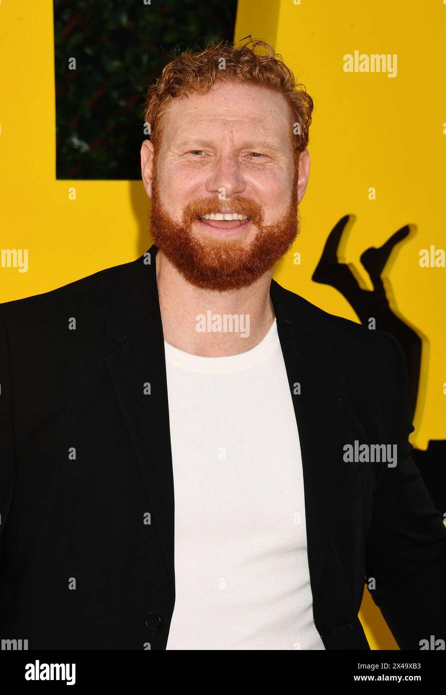 HOLLYWOOD, CALIFORNIA - APRIL 30: Ben Knight attends the Los Angeles premiere of Universal ...