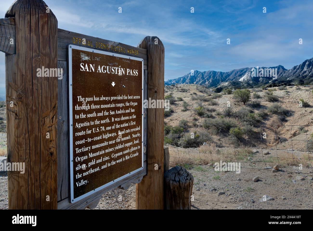 Official scenic historic marker hi-res stock photography and images - Alamy