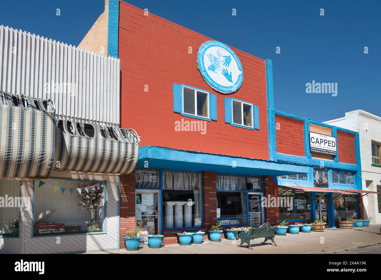 the entrance to the CAPPED nonprofit organization offering health ...