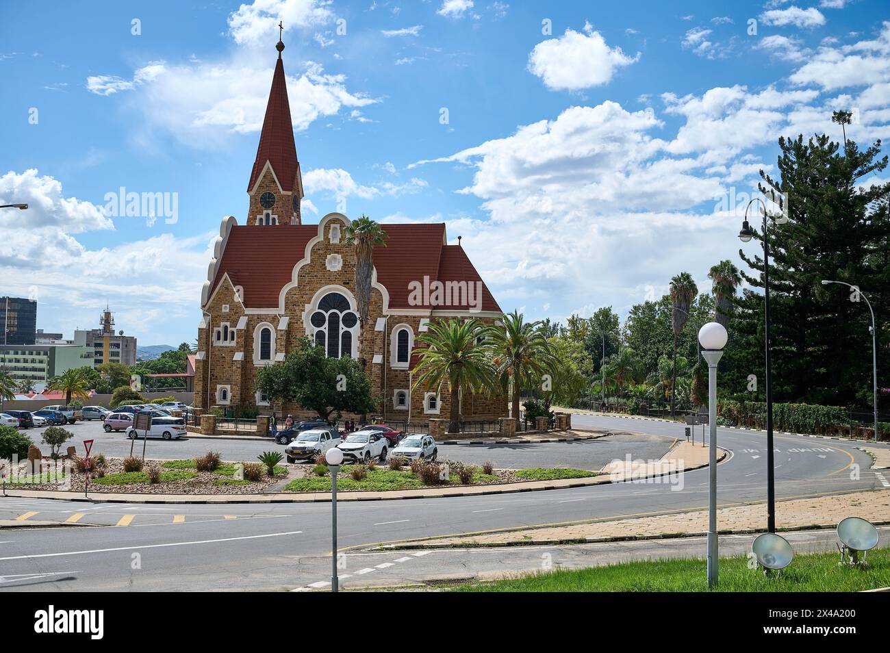 Christ Church In Windhoek, Namibia Stock Photo - Alamy