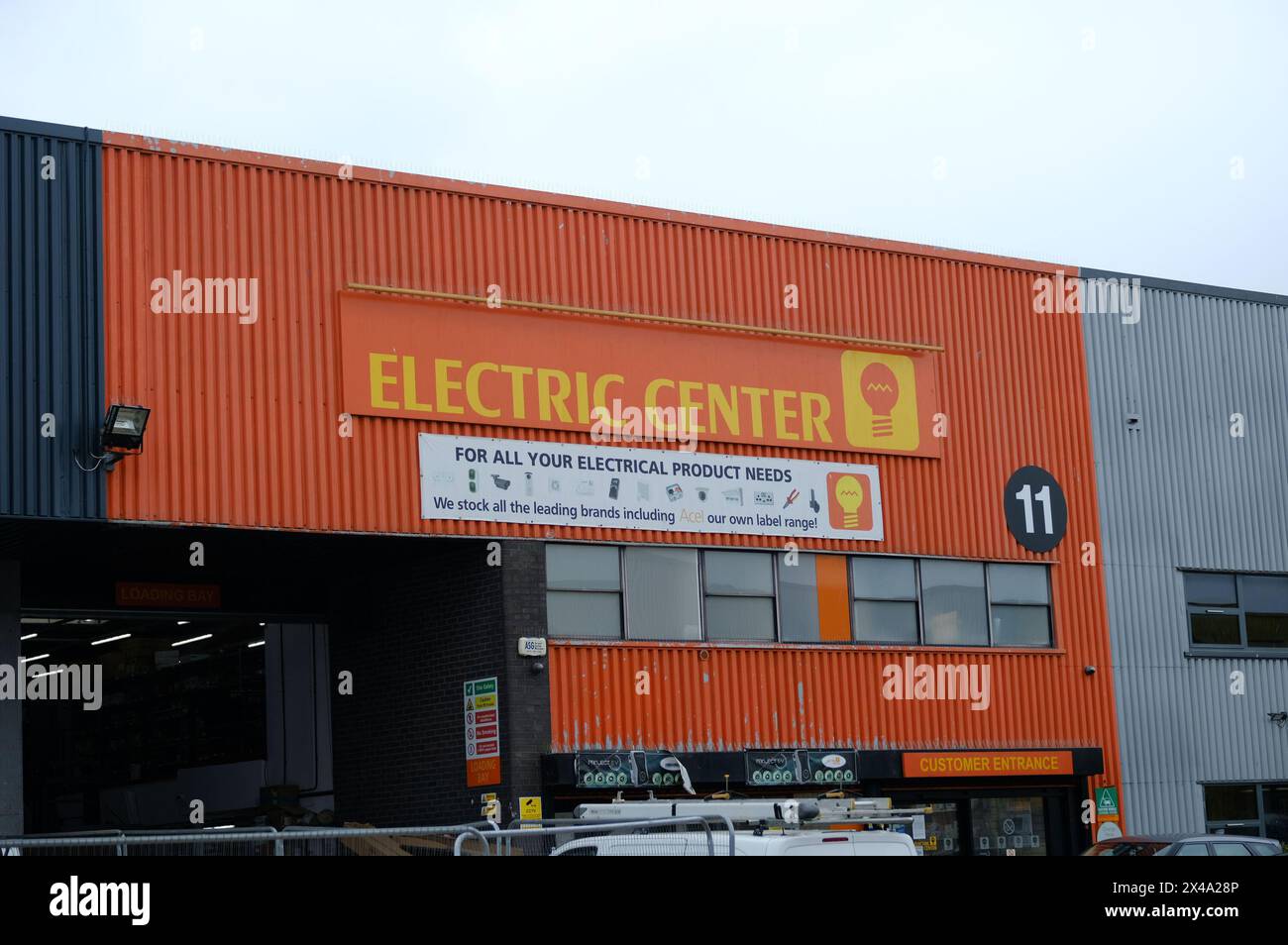 LONDON- APRIL 23, 2024: Electric Centre warehouse trade and retail ...