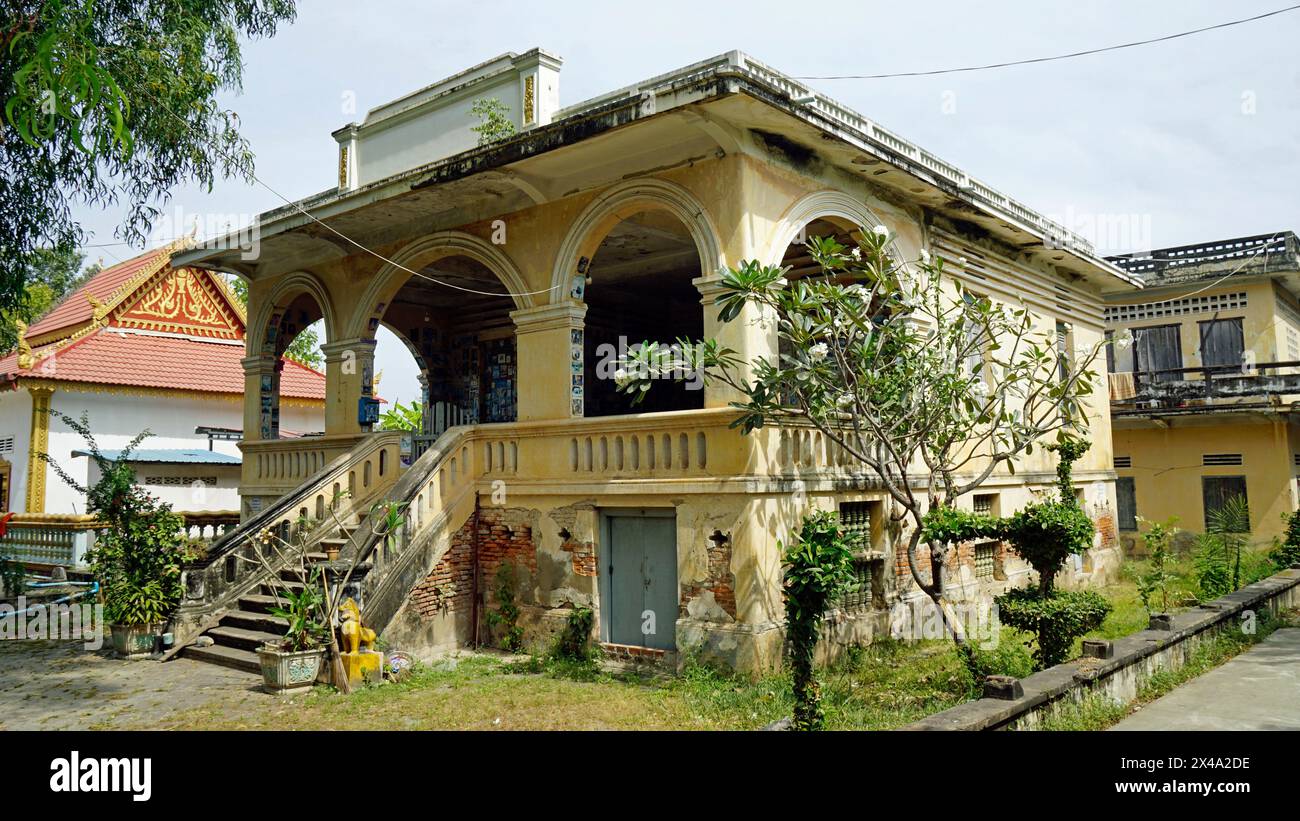 traditional monastry building in battambang in cambodia Stock Photo - Alamy