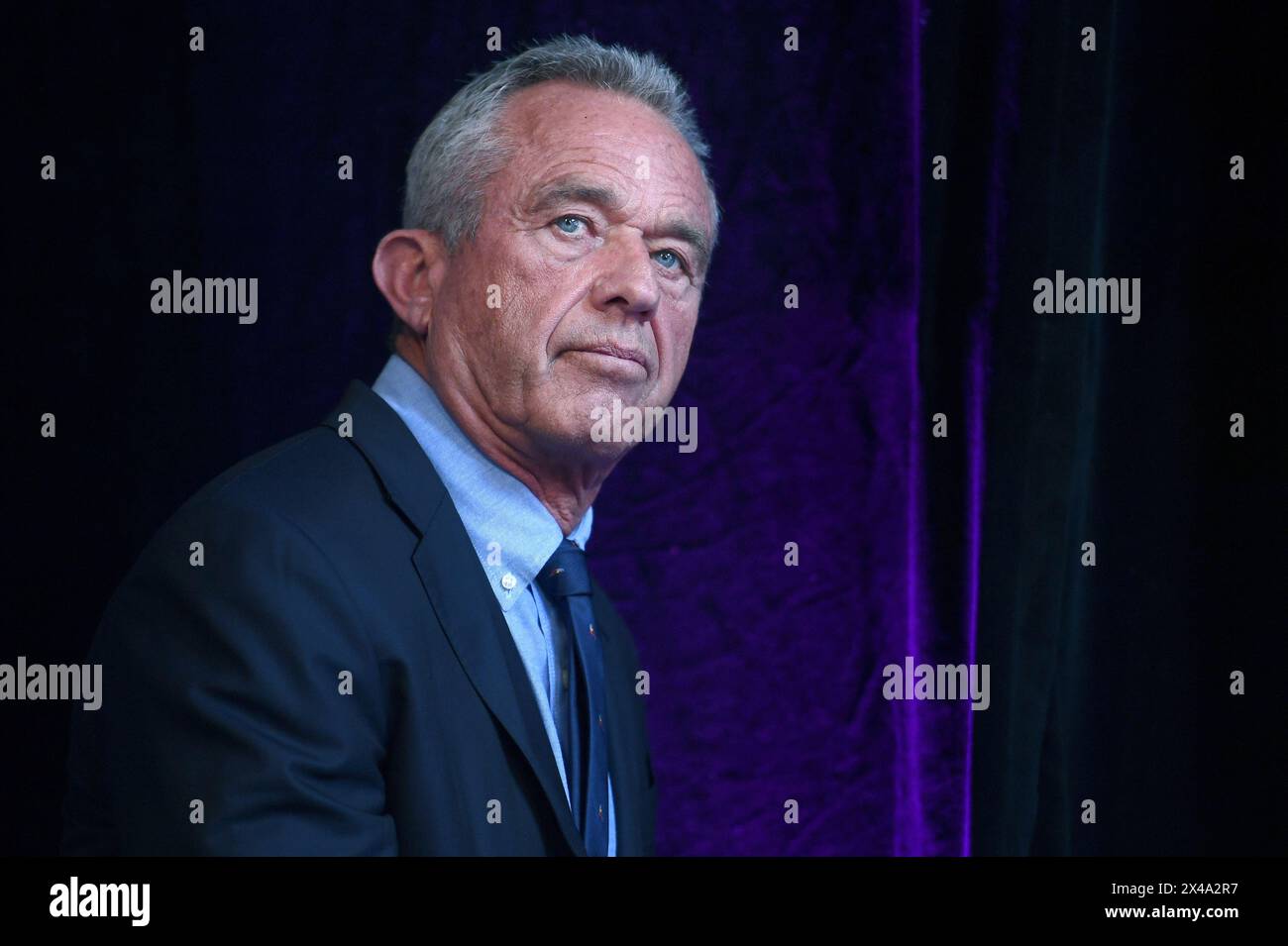 New York, USA. 01st May, 2024. Independent Presidential candidate ...