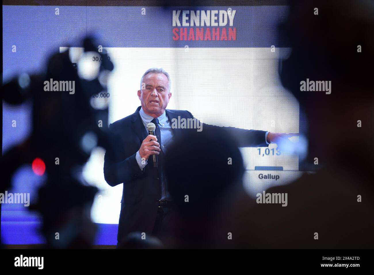 New York, USA. 01st May, 2024. Independent Presidential candidate ...