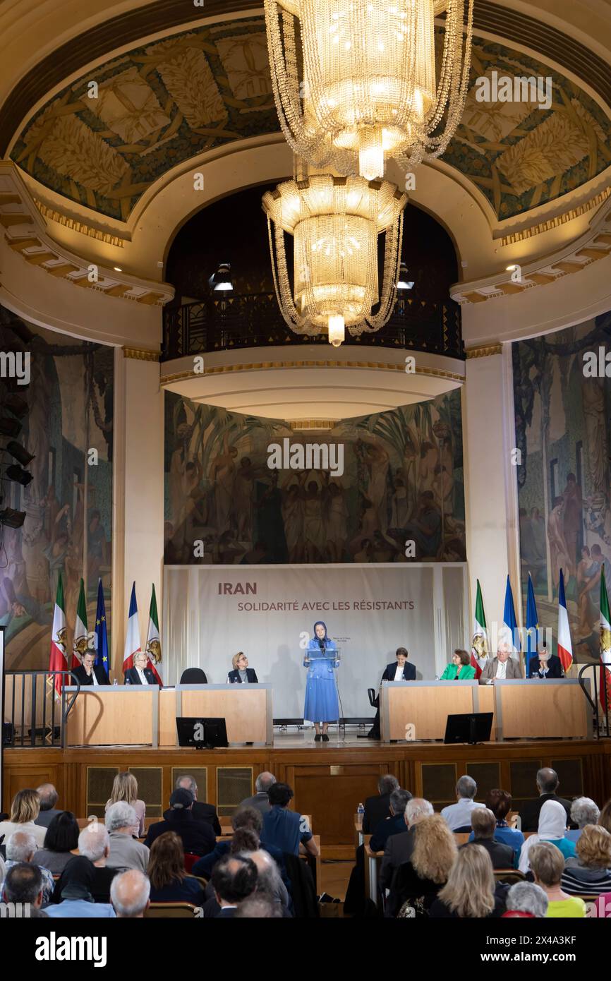 Maryam Rajavi, the President-elect of the National Council of ...