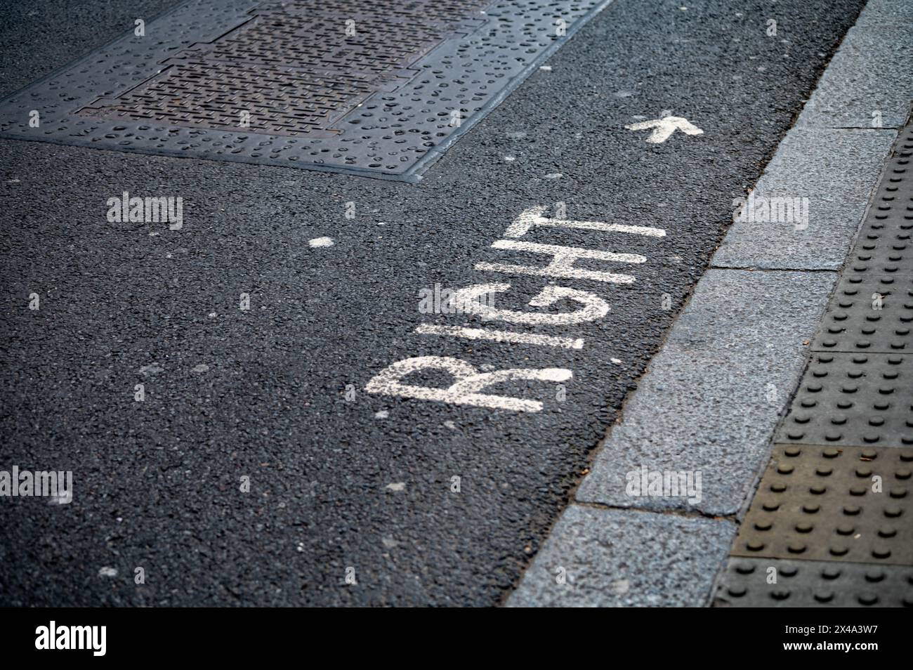 Transportation in London city, roads, road signes, street signes ...