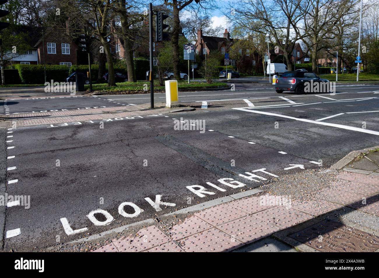 Transportation in London city, roads, road signes, street signes ...