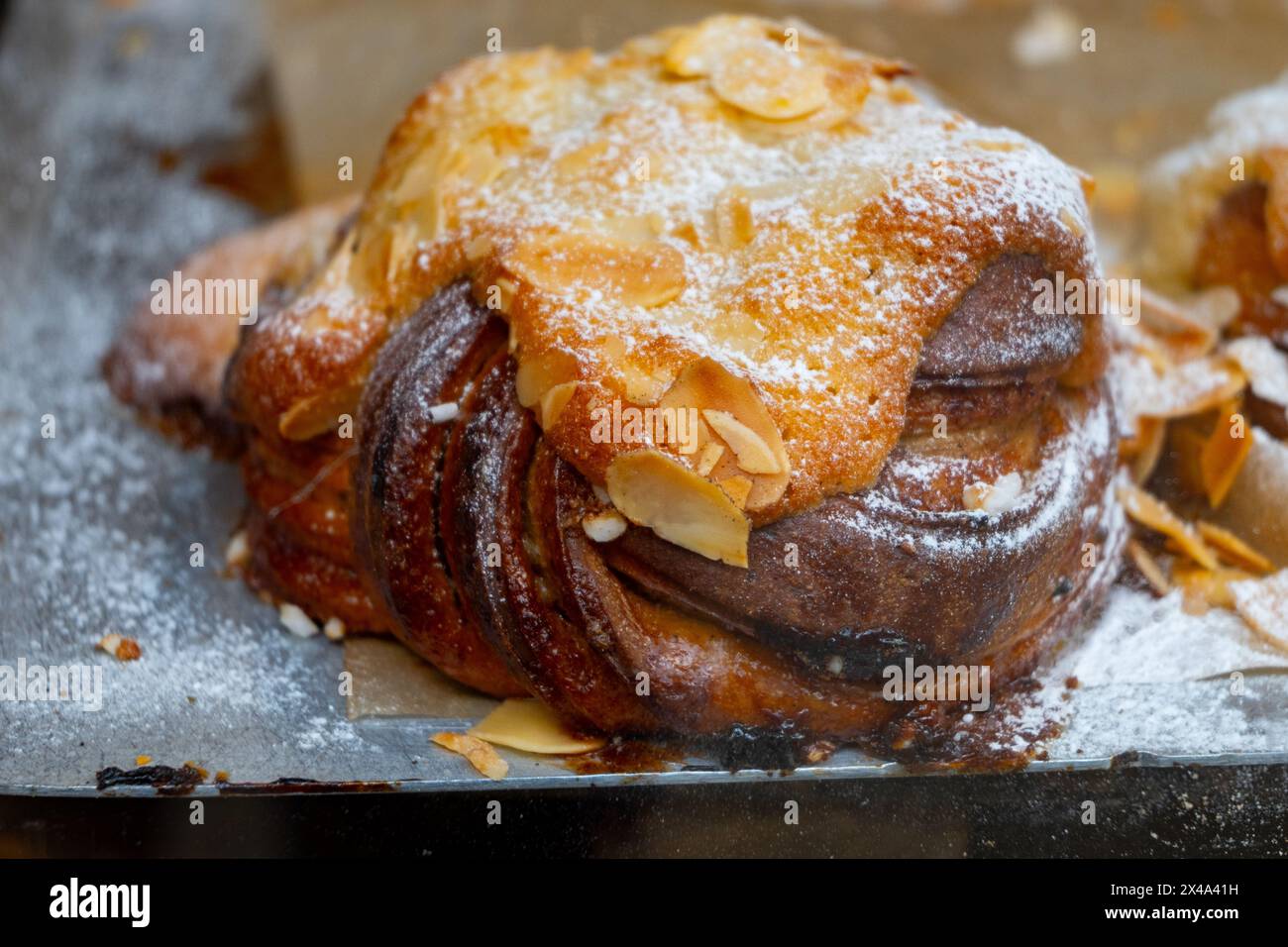 Almond scones - traditional British baked good, popular in the United ...