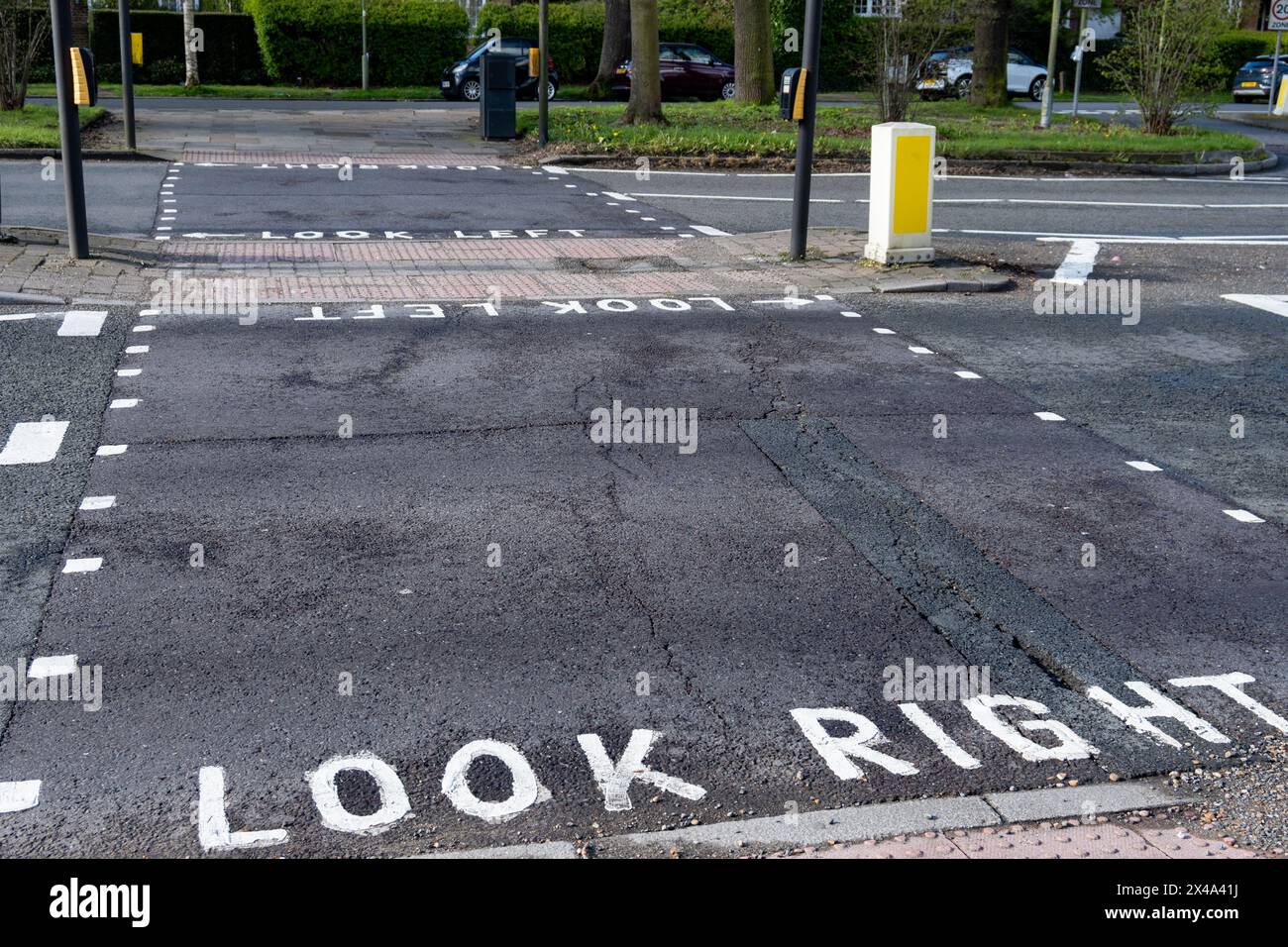 Transportation in London city, roads, road signes, street signes ...
