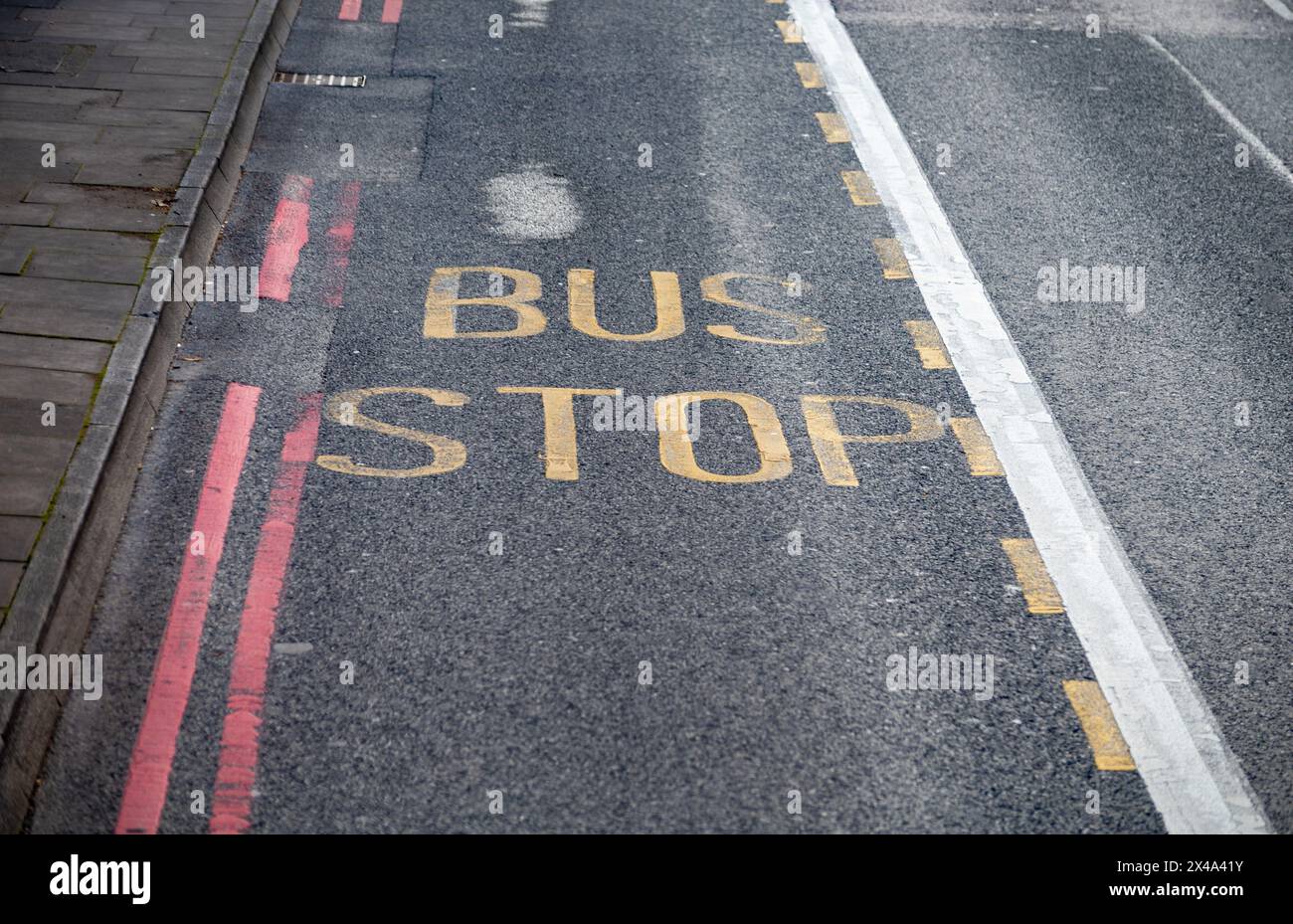 Transportation in London city, roads, road signes, street signes ...