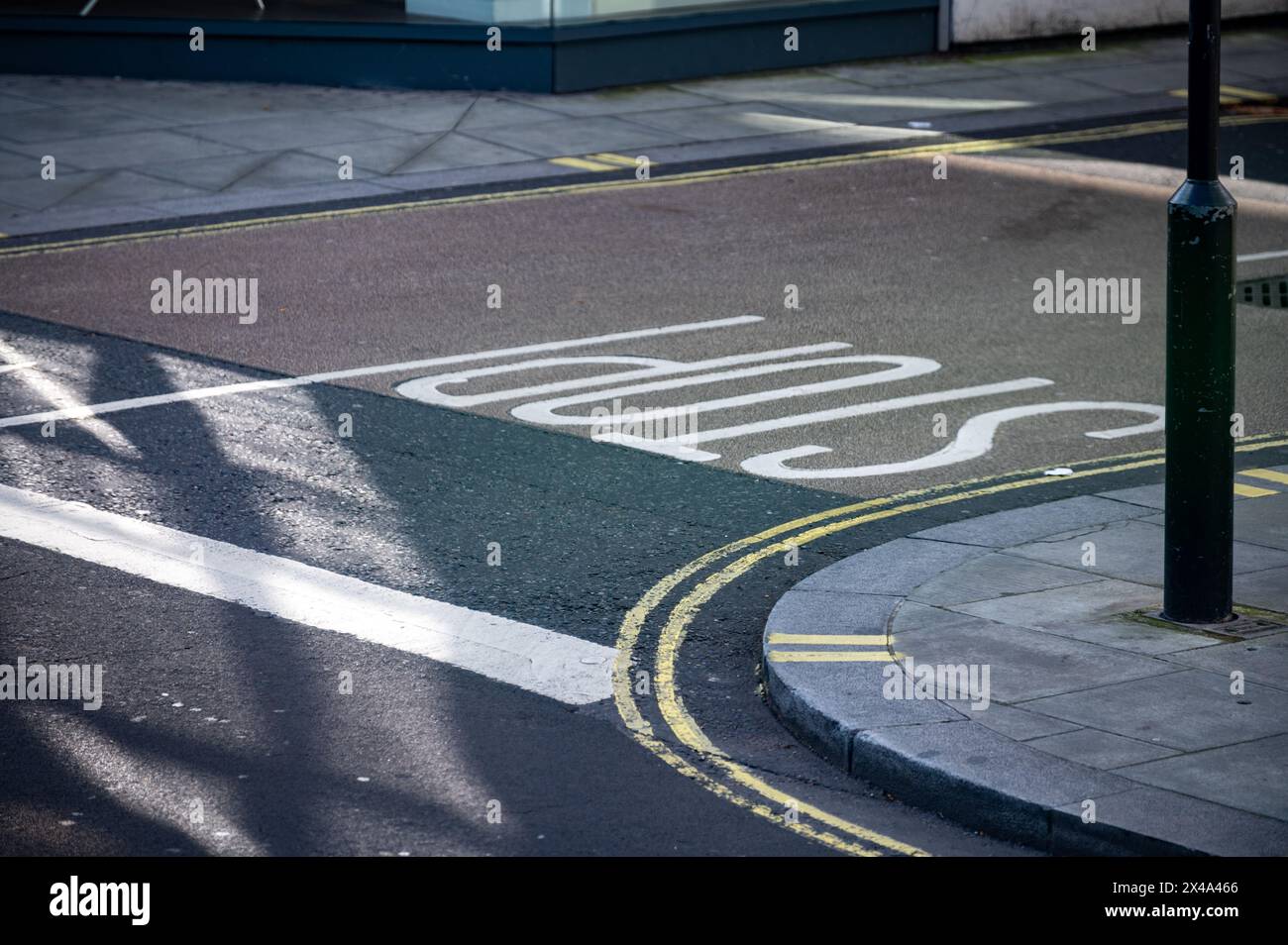 Transportation in London city, roads, road signes, street signes ...