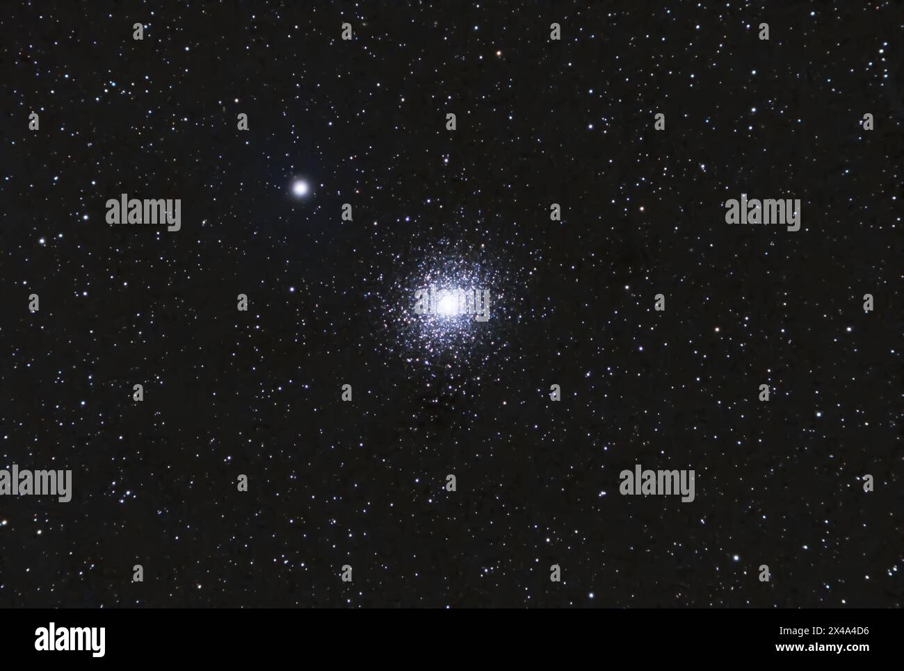 Messier 5 (NGC 5904 or the Rose Cluster) is a globular cluster in the constellation Serpens ...