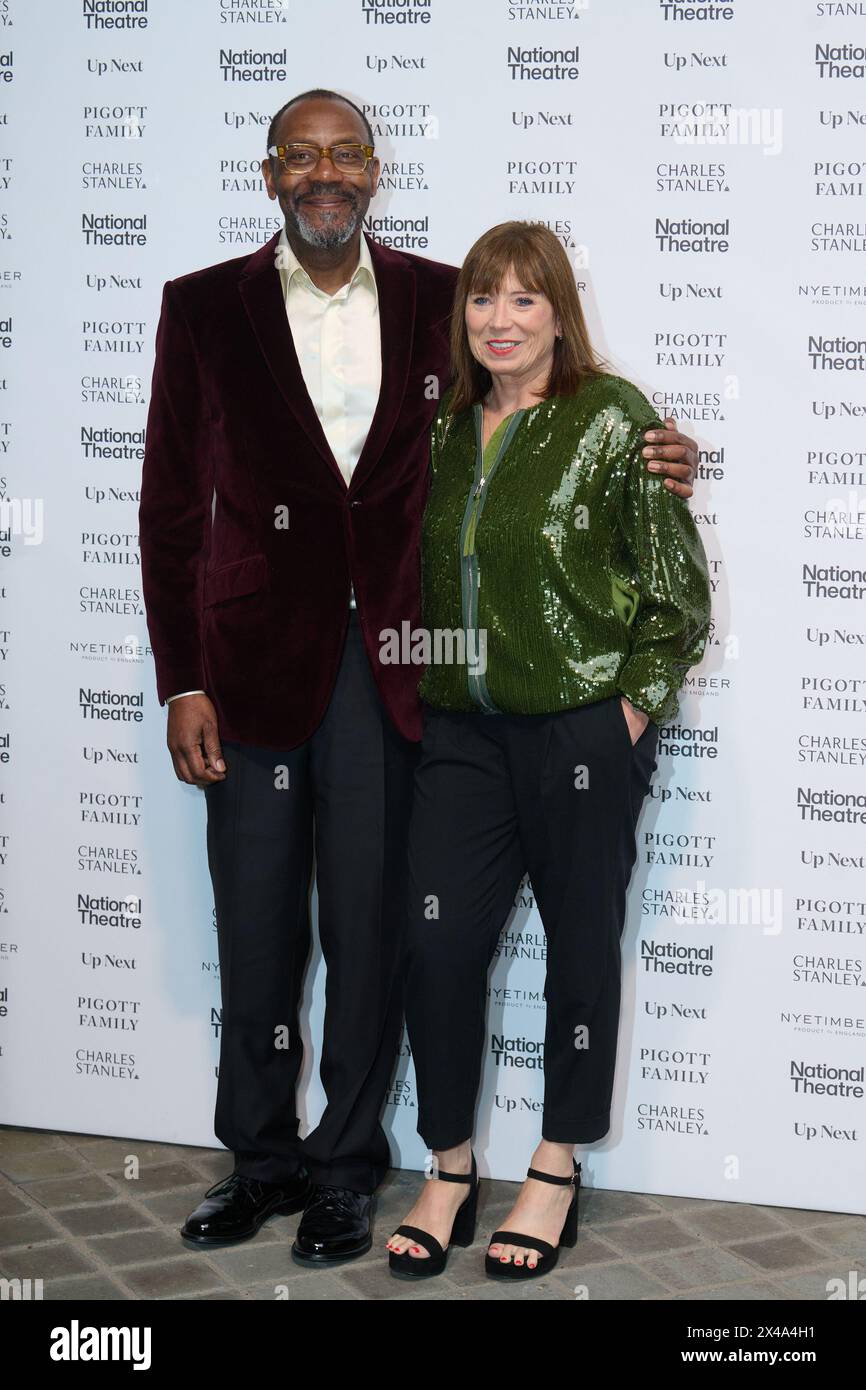 London, UK . 1 May, 2024 . Sir Lenny Henry pictured at the National ...