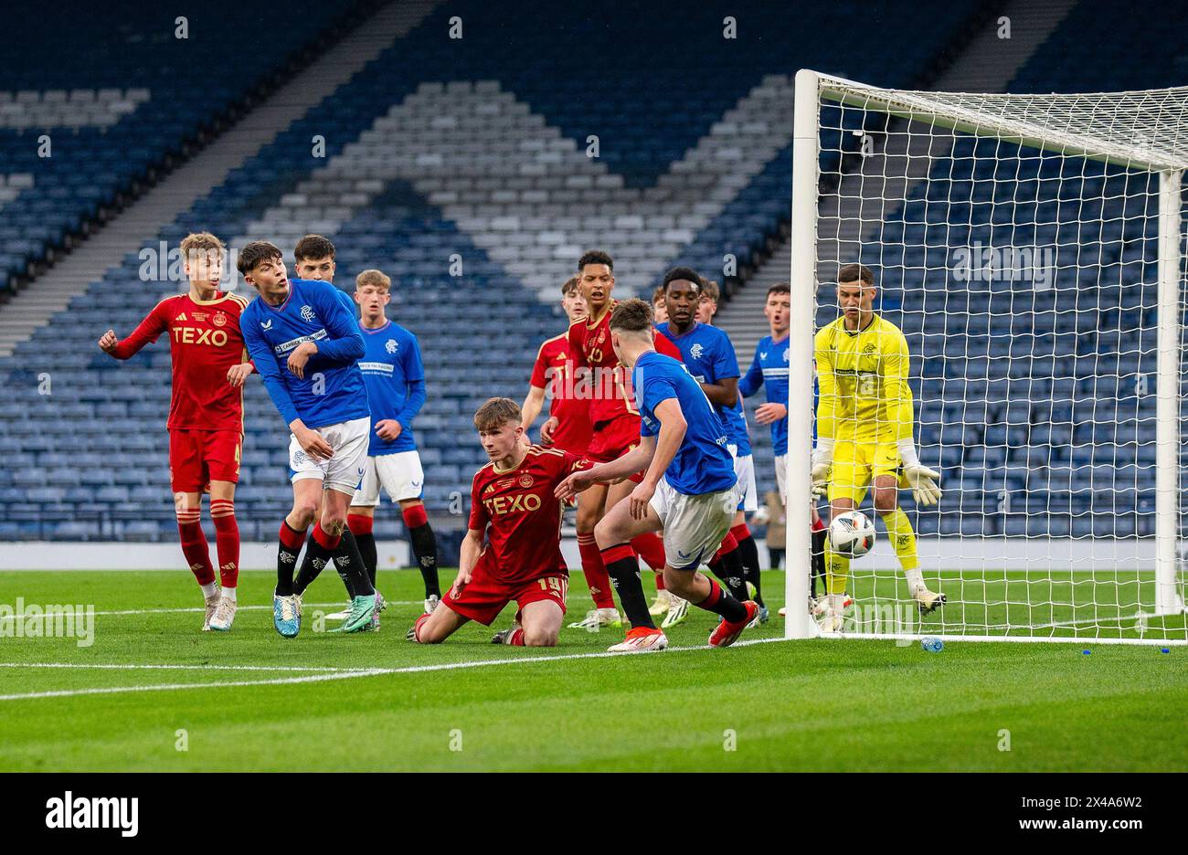 1st May 2024; Hampden Park, Glasgow, Scotland: Scottish FA Youth Cup ...