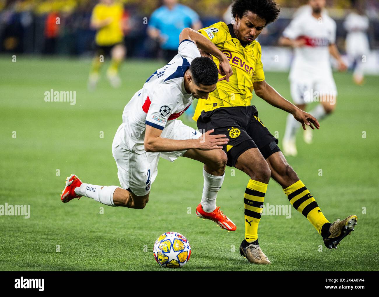 Signal-Iduna-Park, Dortmund, 01.05.2024: Achraf Hakimi of Paris ...