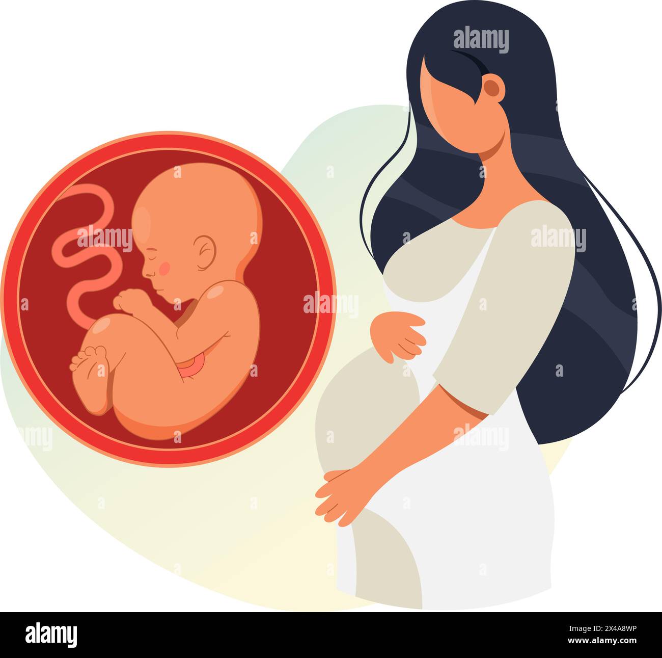 Women pregnant hospital Stock Vector Images - Alamy