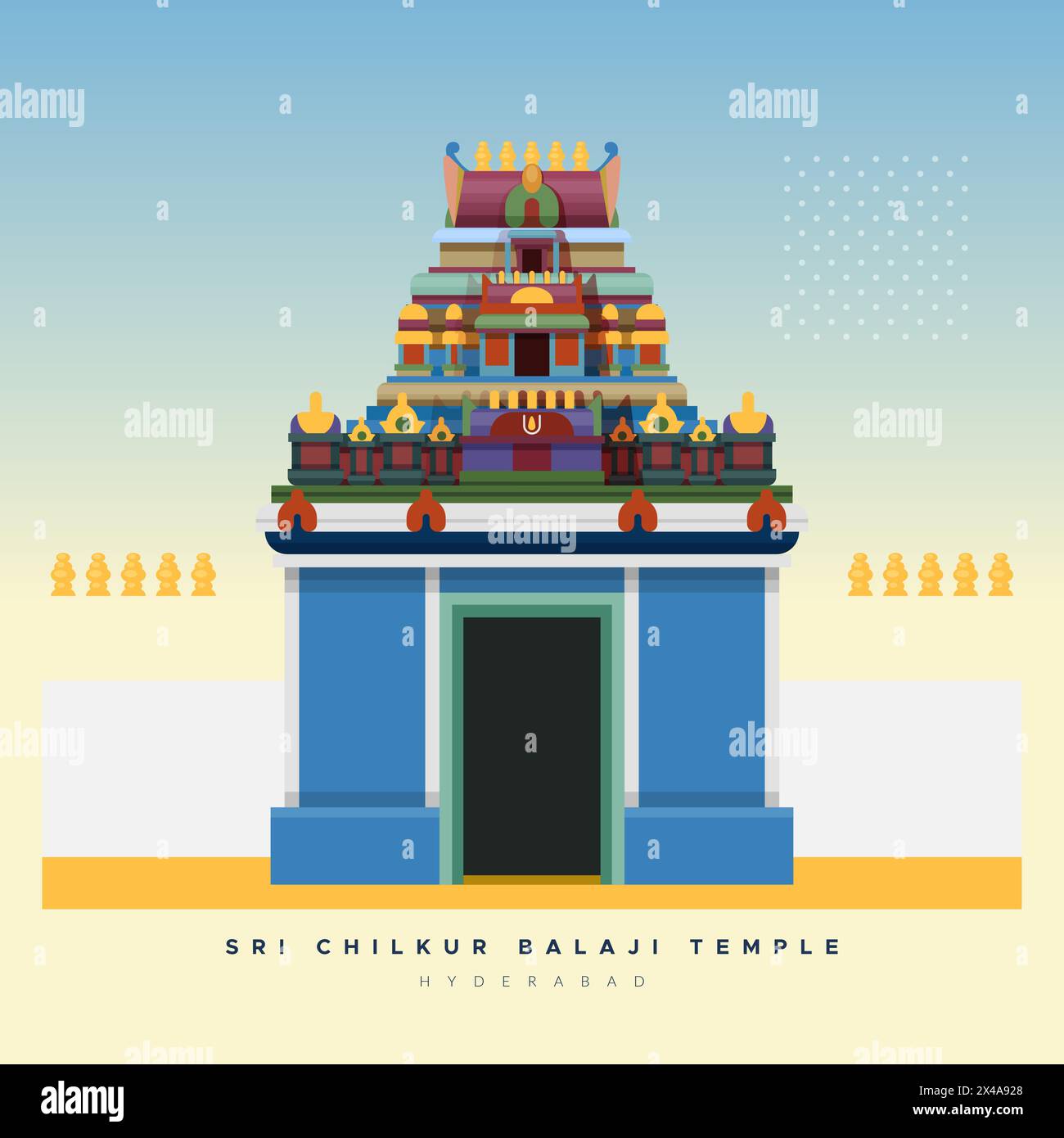 Sri Chilkur Balaji Temple - Chilkur Village, Telangana - Stock ...
