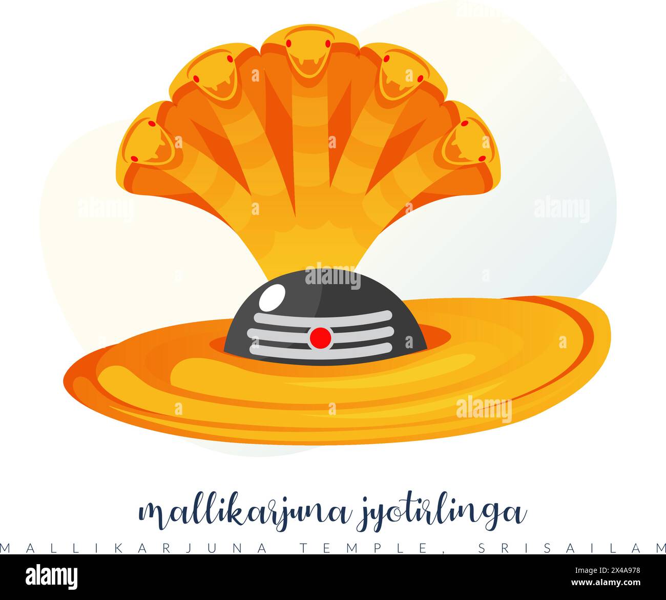 Jyotirlinga india Stock Vector Images - Alamy