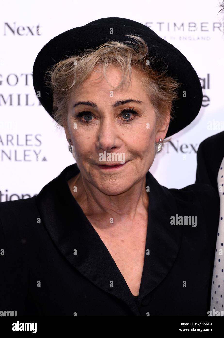 London, UK. May 1st, 2024. Zoe Wannamaker arriving at the National ...