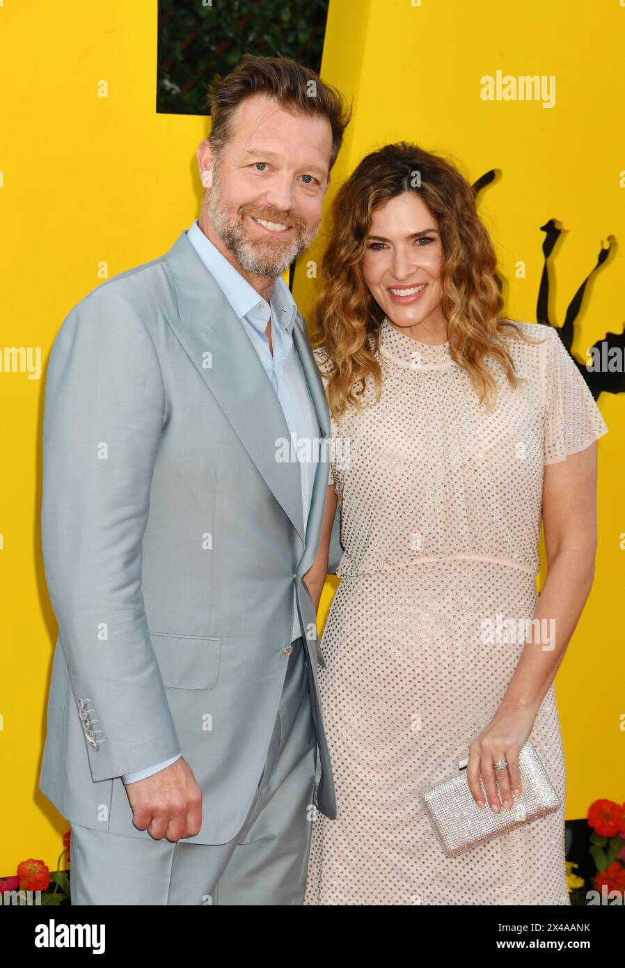 HOLLYWOOD, CALIFORNIA - APRIL 30: (L-R) David Leitch and Kelly ...