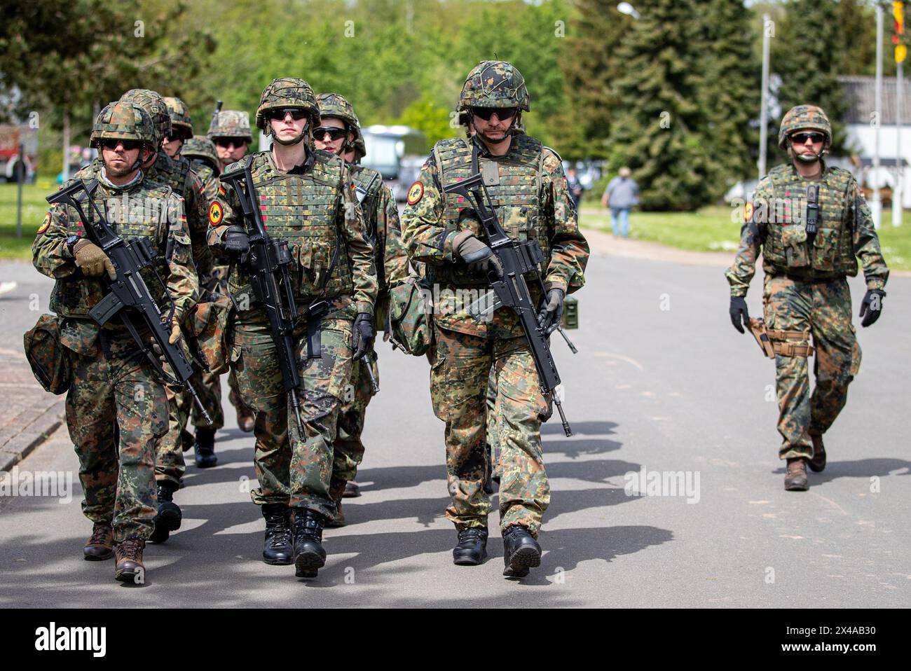 Eft Hellendorf, Germany. 01st May, 2024. The Saarland Homeland Security ...