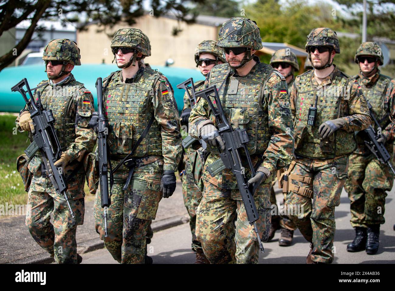 Eft Hellendorf, Germany. 01st May, 2024. The Saarland Homeland Security ...