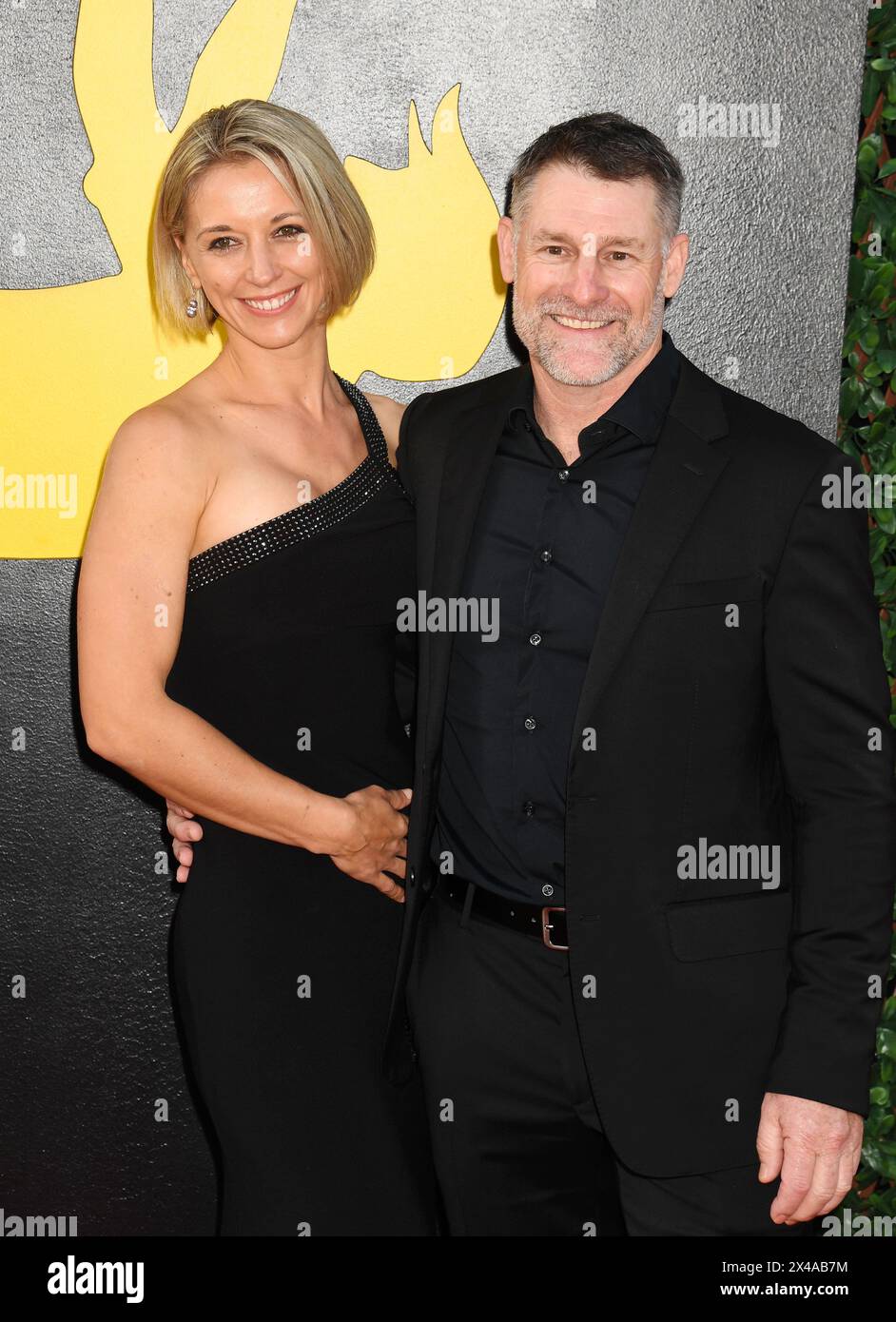 HOLLYWOOD, CALIFORNIA - APRIL 30: (L-R) Kelly Marie and Keir Beck ...