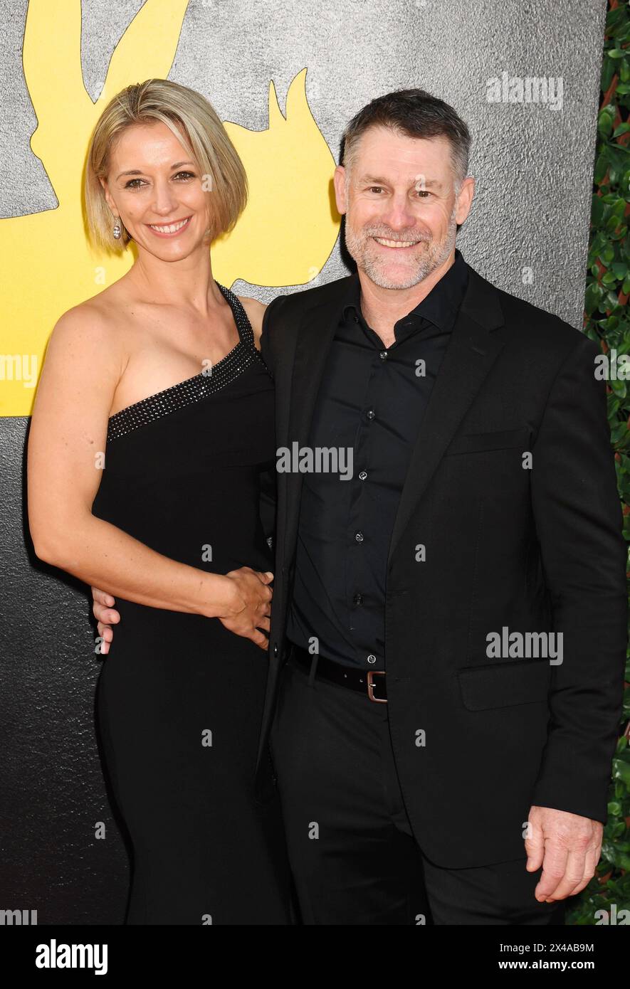 HOLLYWOOD, CALIFORNIA - APRIL 30: (L-R) Kelly Marie and Keir Beck ...