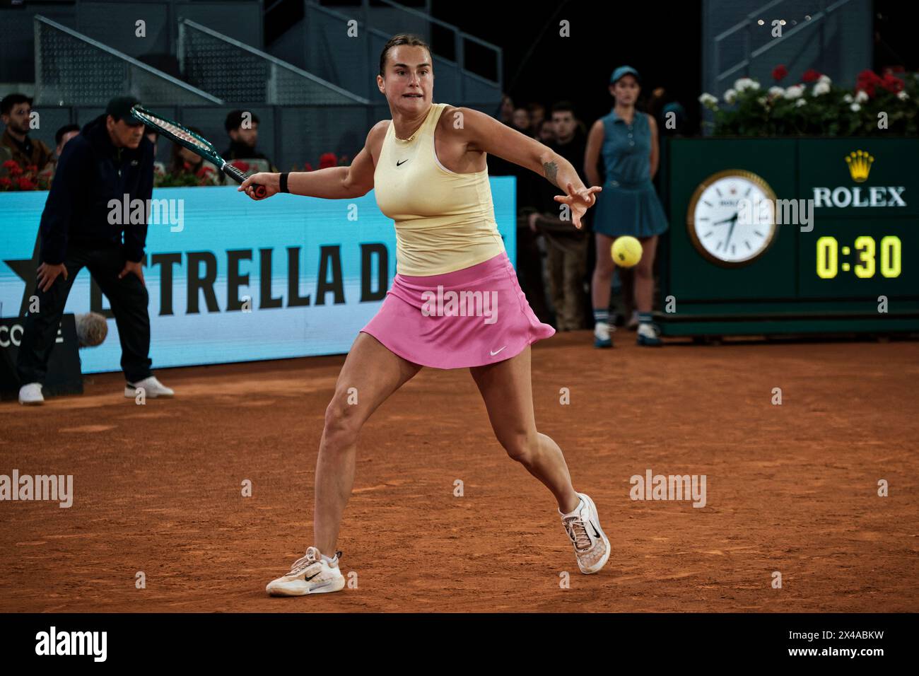 Madrid, Spain. 01st May, 2024. Tennis, individual Women, QF: Mutua ...