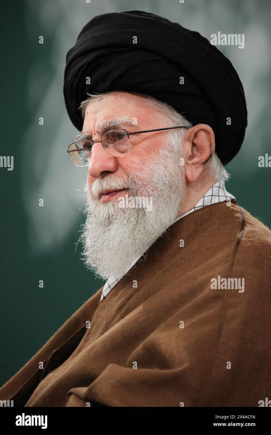 Tehran, Iran. 1st May, 2024. Iranian Supreme Leader Ayatollah ALI ...
