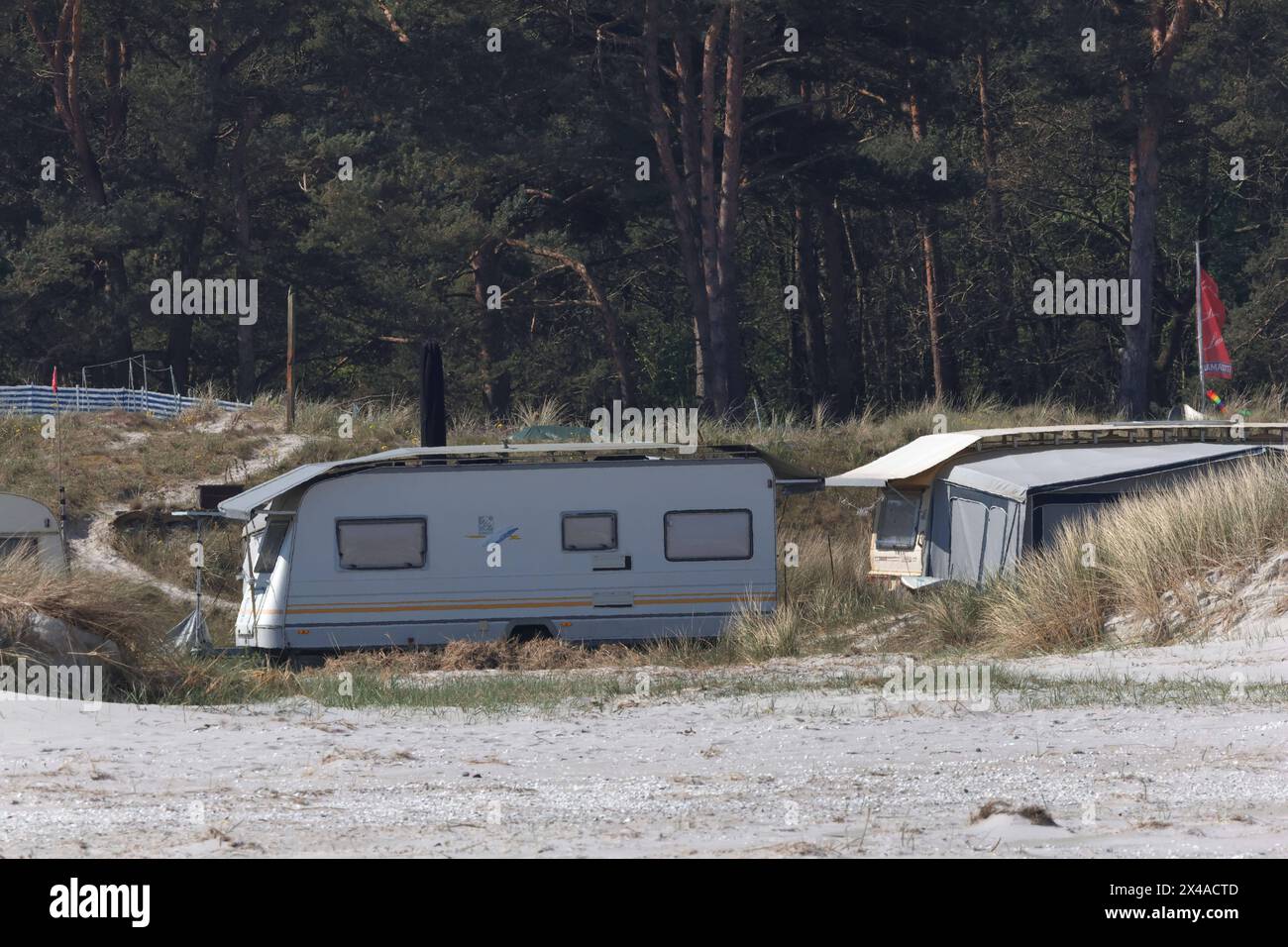 Regenbogen Camping 01.05.2024, Prerow, Campingplatz Prerow, Dauercamper ...