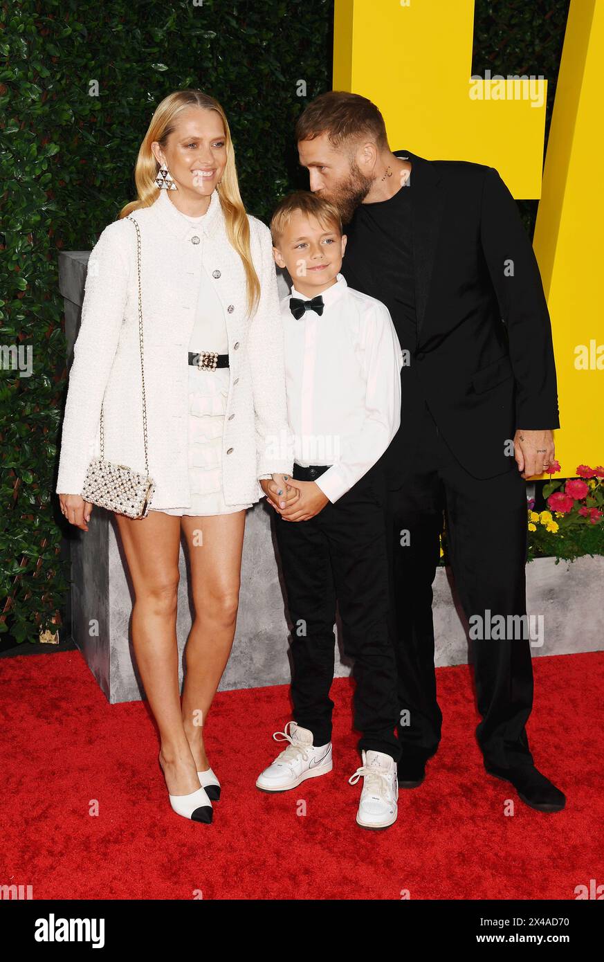 HOLLYWOOD, CALIFORNIA - APRIL 30: (L-R) Teresa Palmer, Mark Webber and ...