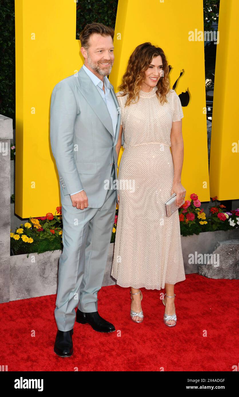 HOLLYWOOD, CALIFORNIA - APRIL 30: (L-R) David Leitch and Kelly ...