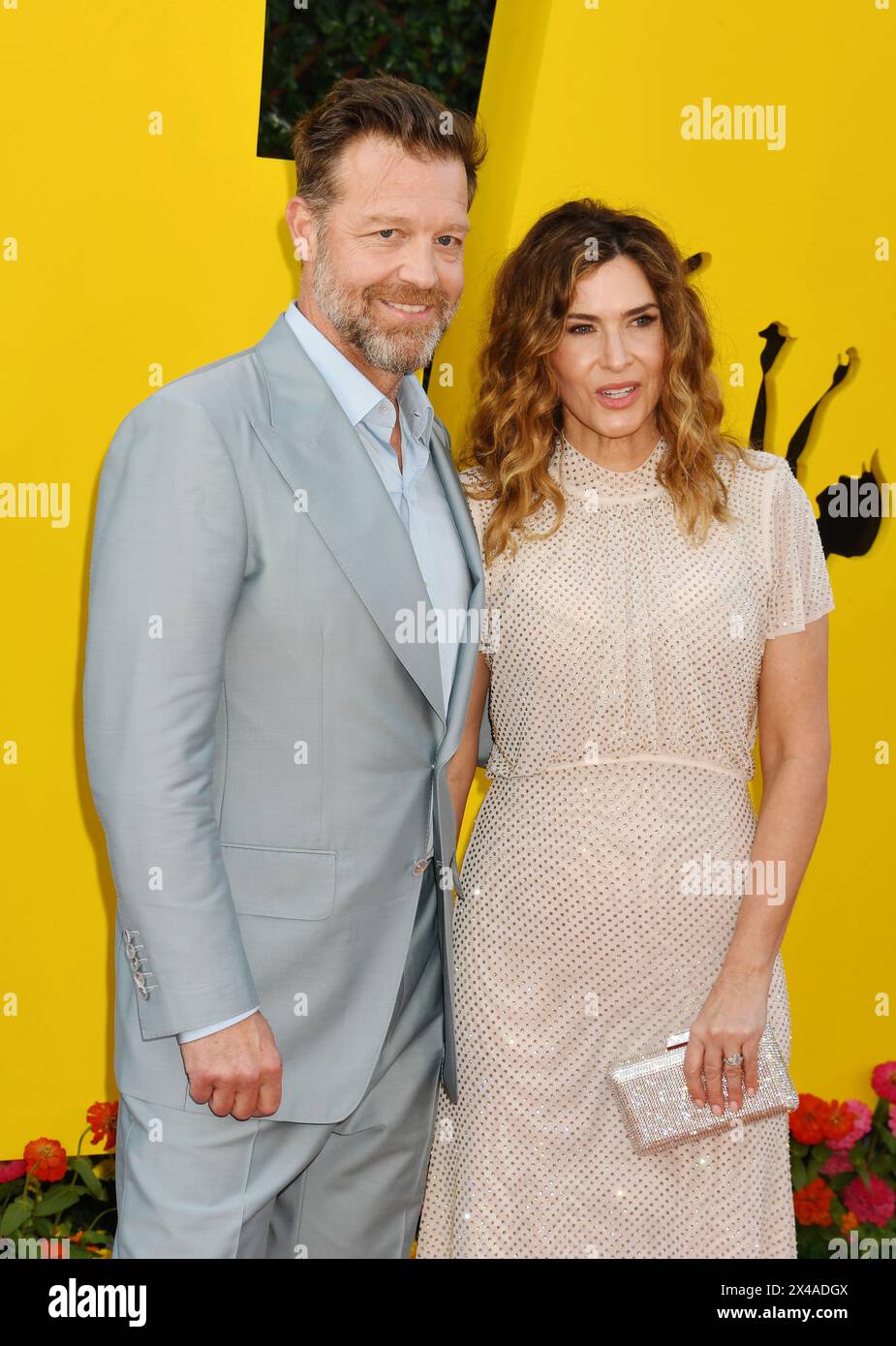 HOLLYWOOD, CALIFORNIA - APRIL 30: (L-R) David Leitch and Kelly ...