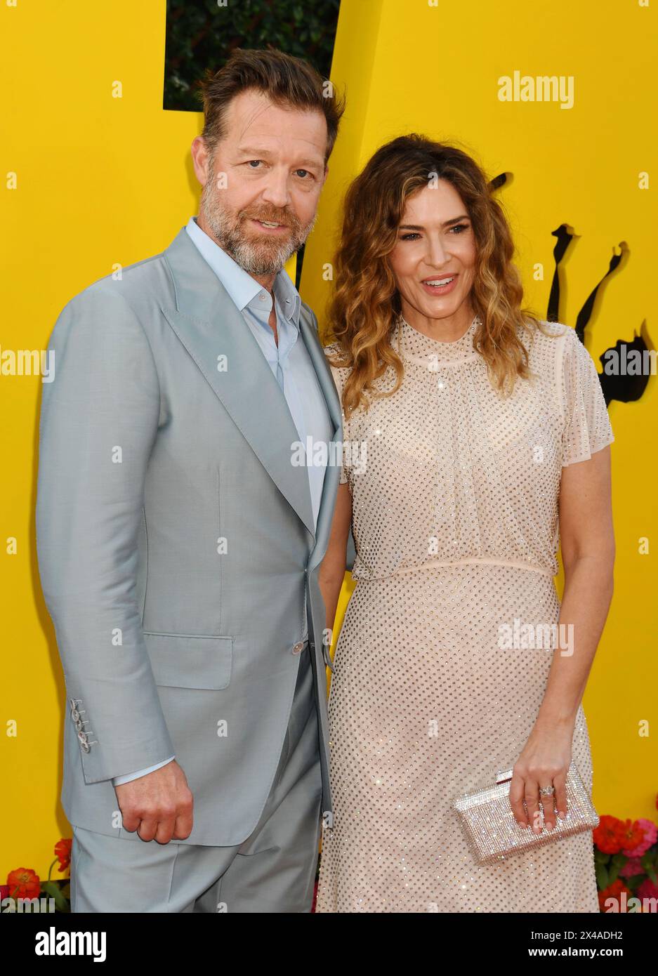HOLLYWOOD, CALIFORNIA - APRIL 30: (L-R) David Leitch and Kelly ...