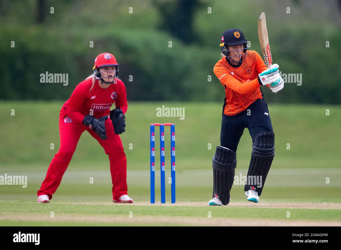 Stokenchurch, UK, 1st May 2024. Georgia Adams of Southern Vipers ...