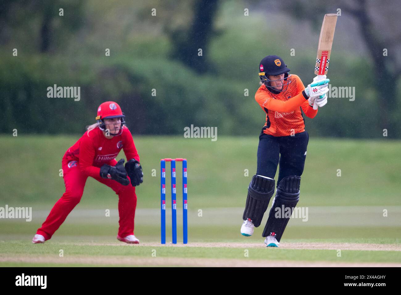 Stokenchurch, UK, 1st May 2024. Georgia Adams of Southern Vipers ...